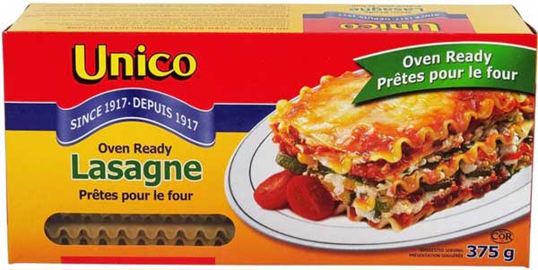 Unico Lasagna Noodles - Village Food Markets - Sooke BC